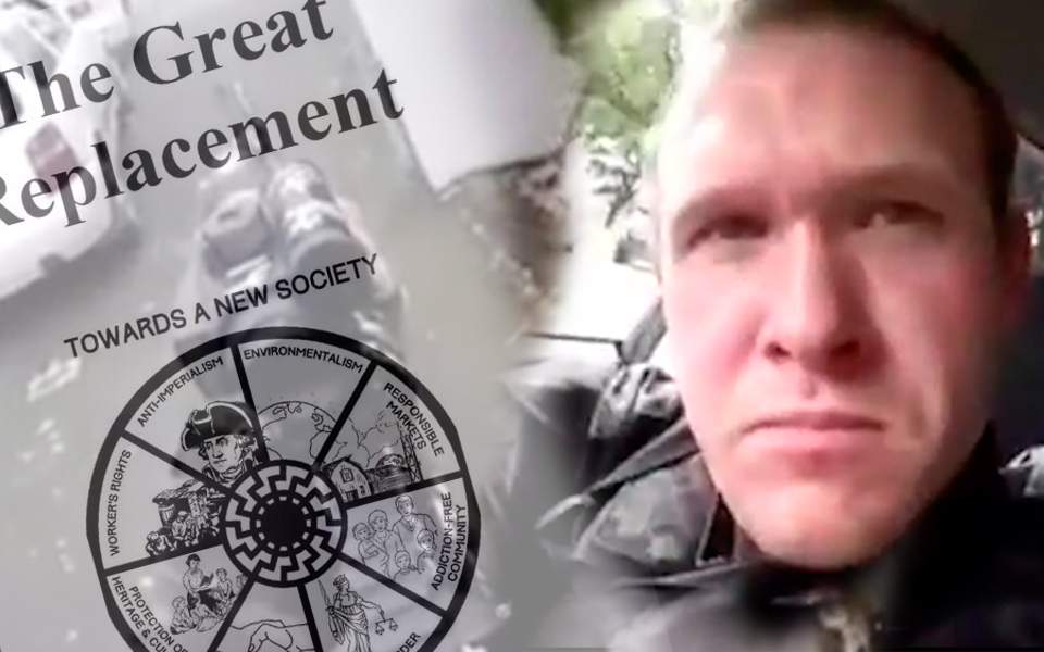 Το παραληρηματικό μανιφέστο του Tarrant: «Ερχόμαστε για την Αγιά Σοφιά ...